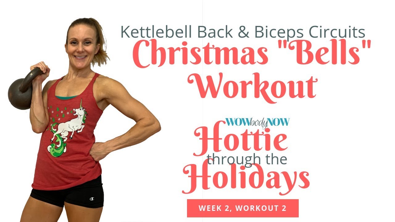 Christmas "Bells" Back & Biceps Workout ll HTTH Week 2, Workout 2 - YouTube