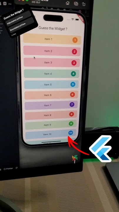 Guess the Flutter Widget ️ - YouTube