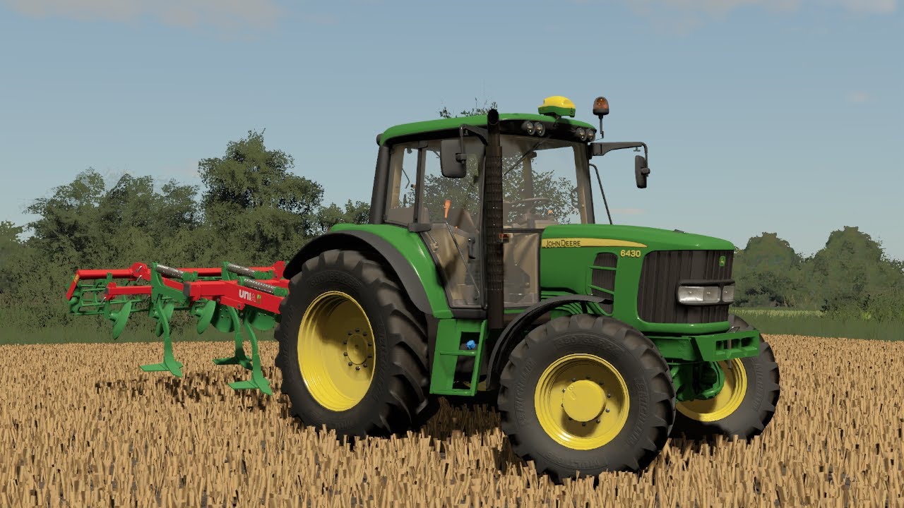 Kultywacja na pełnej! John Deere 6430 w akcji 🔥 | Farming Simulator 19 ...