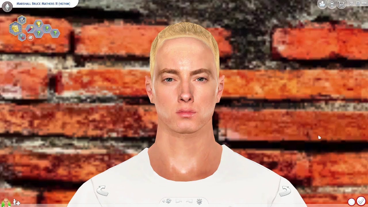 The Sims 4 | Create A Sim : Eminem - YouTube