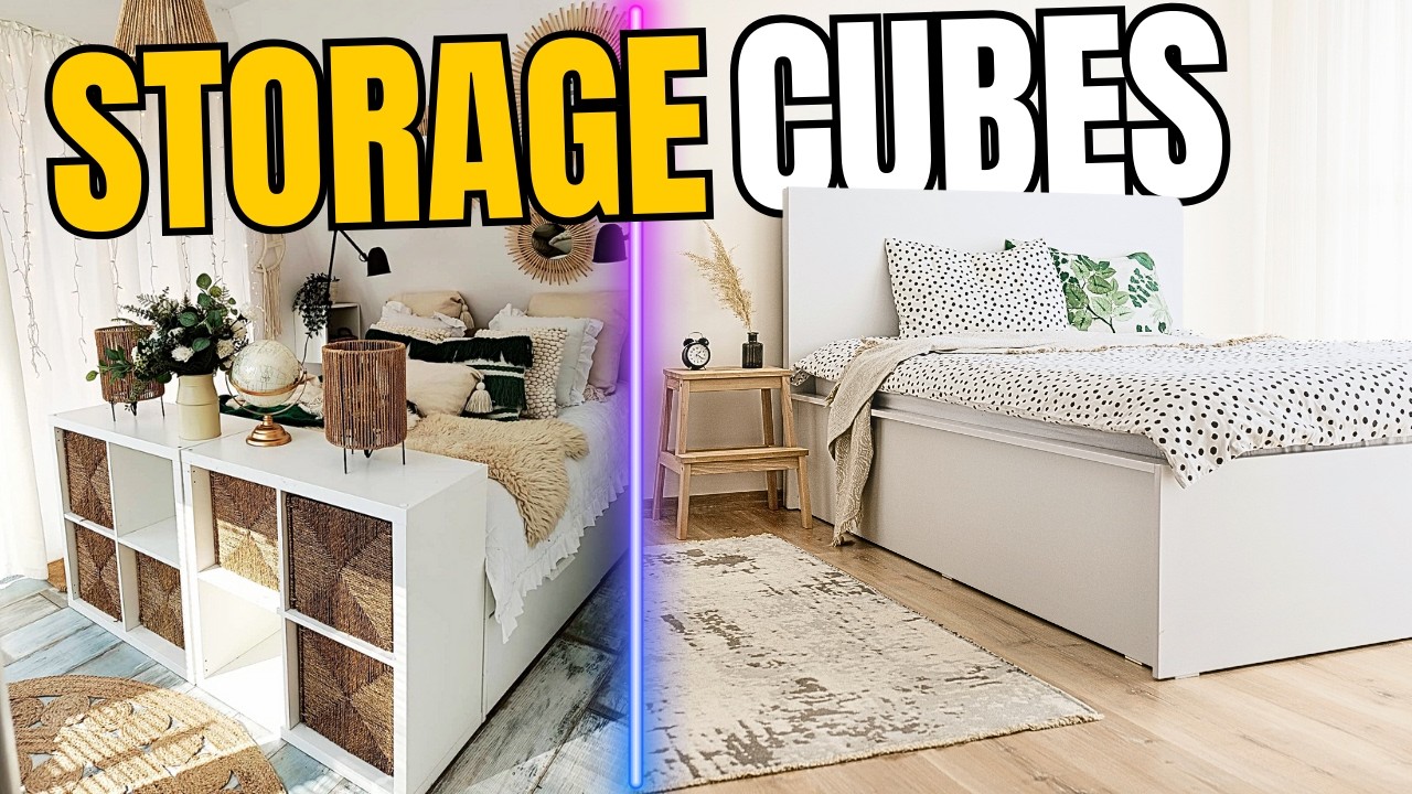 10 Bedroom storage cubes - YouTube