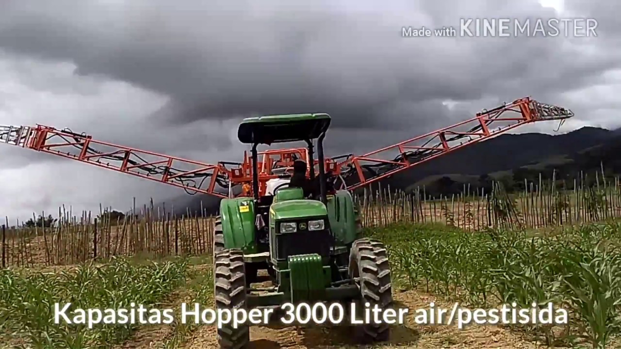 #Vlog 2.7 - Alat semprot Jagung / Jacto Boom Sprayer / Mekanisasi ...