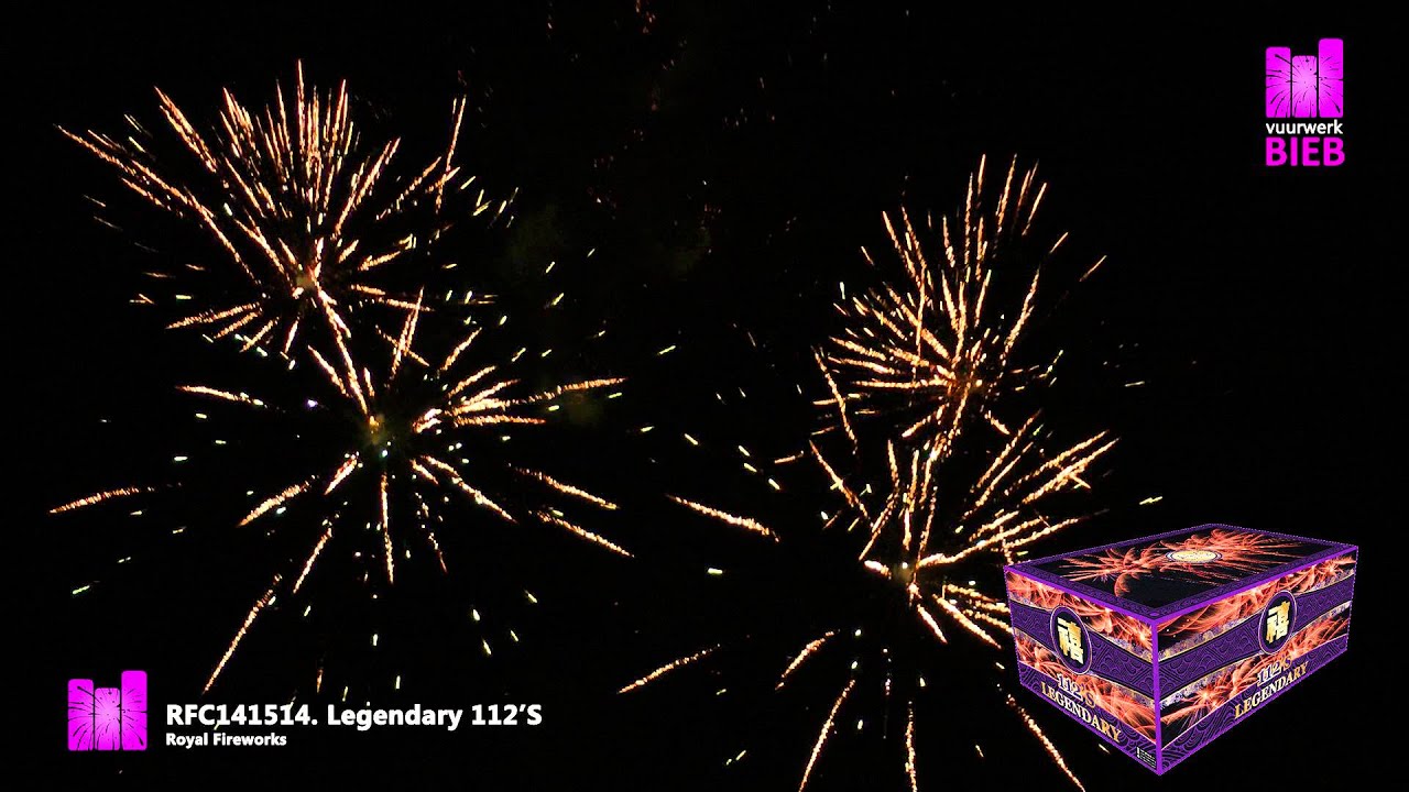 Legendary 112'S - Royal Fireworks - vuurwerkbieb.nl - YouTube