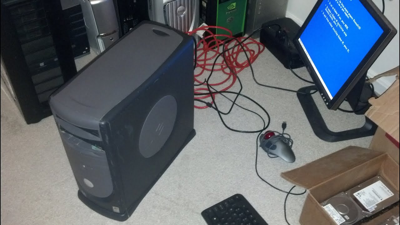 Dell Dimension 8200 PC- First Trash-Picked Computer in Eleven Months ...