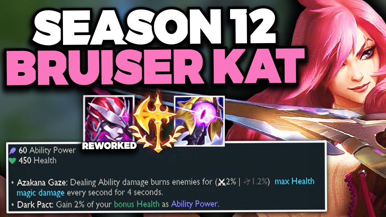 *REWORKED* DEMONIC EMBRACE IS PERFECT FOR KATARINA! AP BRUISER KAT OP ...