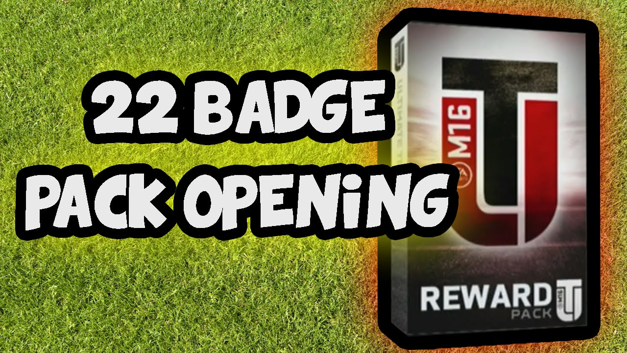 Badge Pack Opening - Madden 16 Ultimate Team - MUT 16 #11 - YouTube