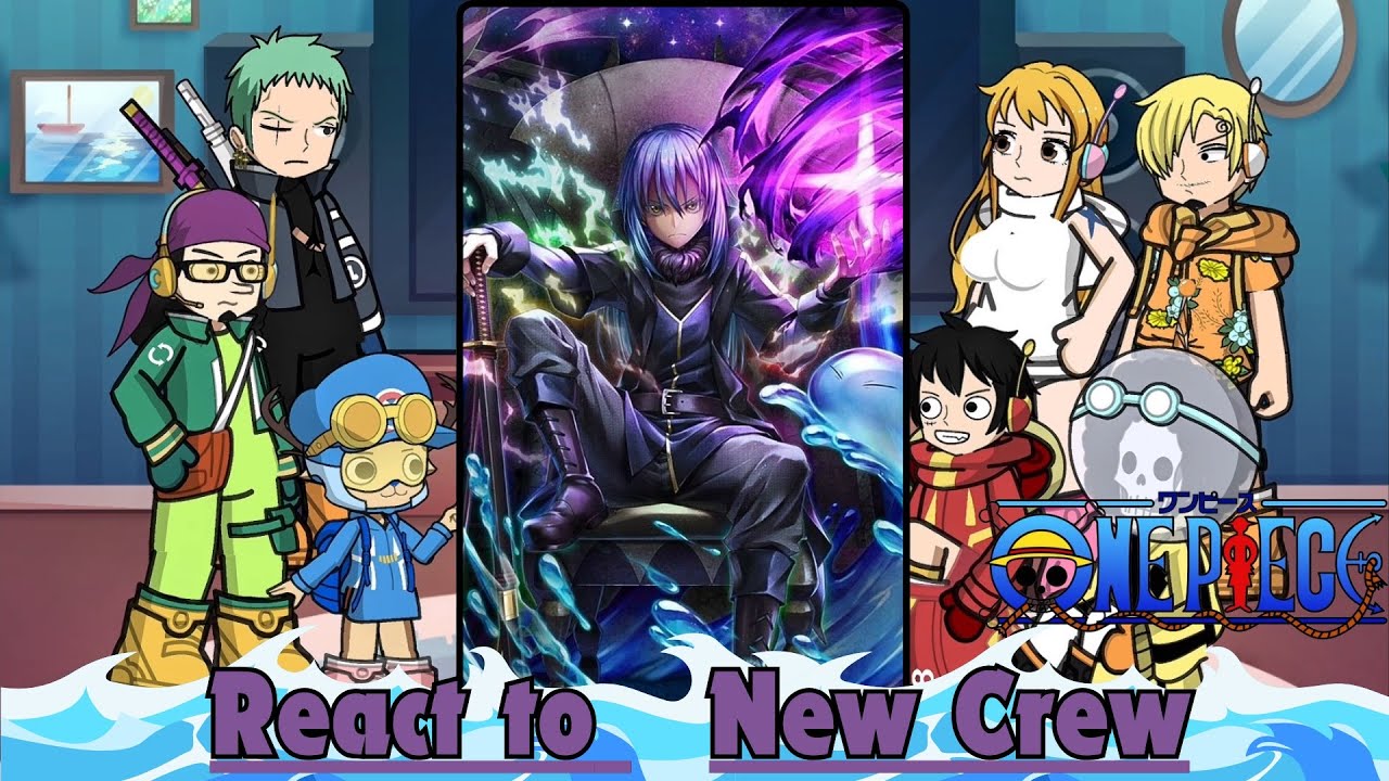 Onepiece family react to rimuru tempest | slime | Luffy | Gacha life 2 ...