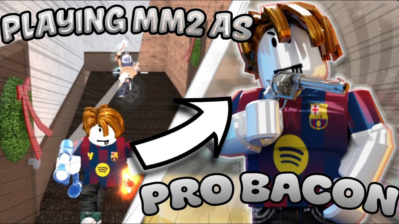PLAYING MM2 AS A *PRO* BACON 🥓 | MURDER MYSTERY 2 - YouTube
