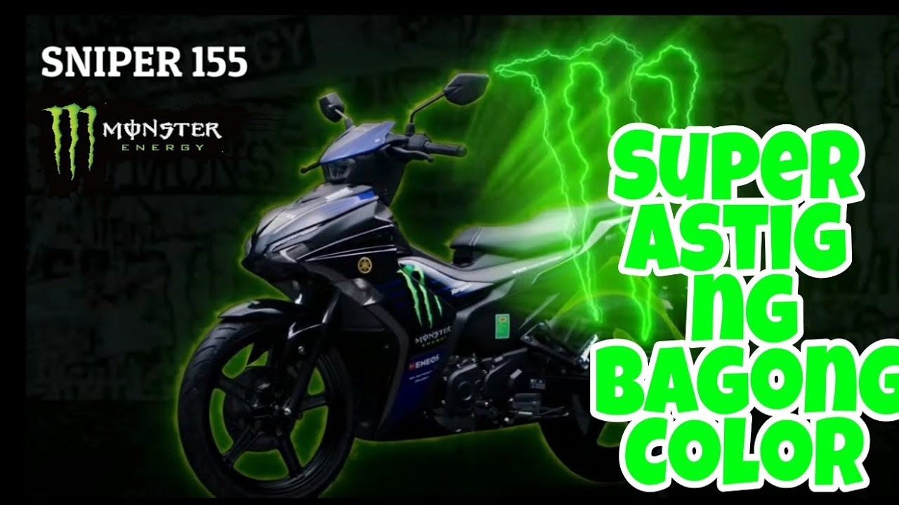 New 2021 Sniper 155 R Monster Edition Bagong Color version this October ...