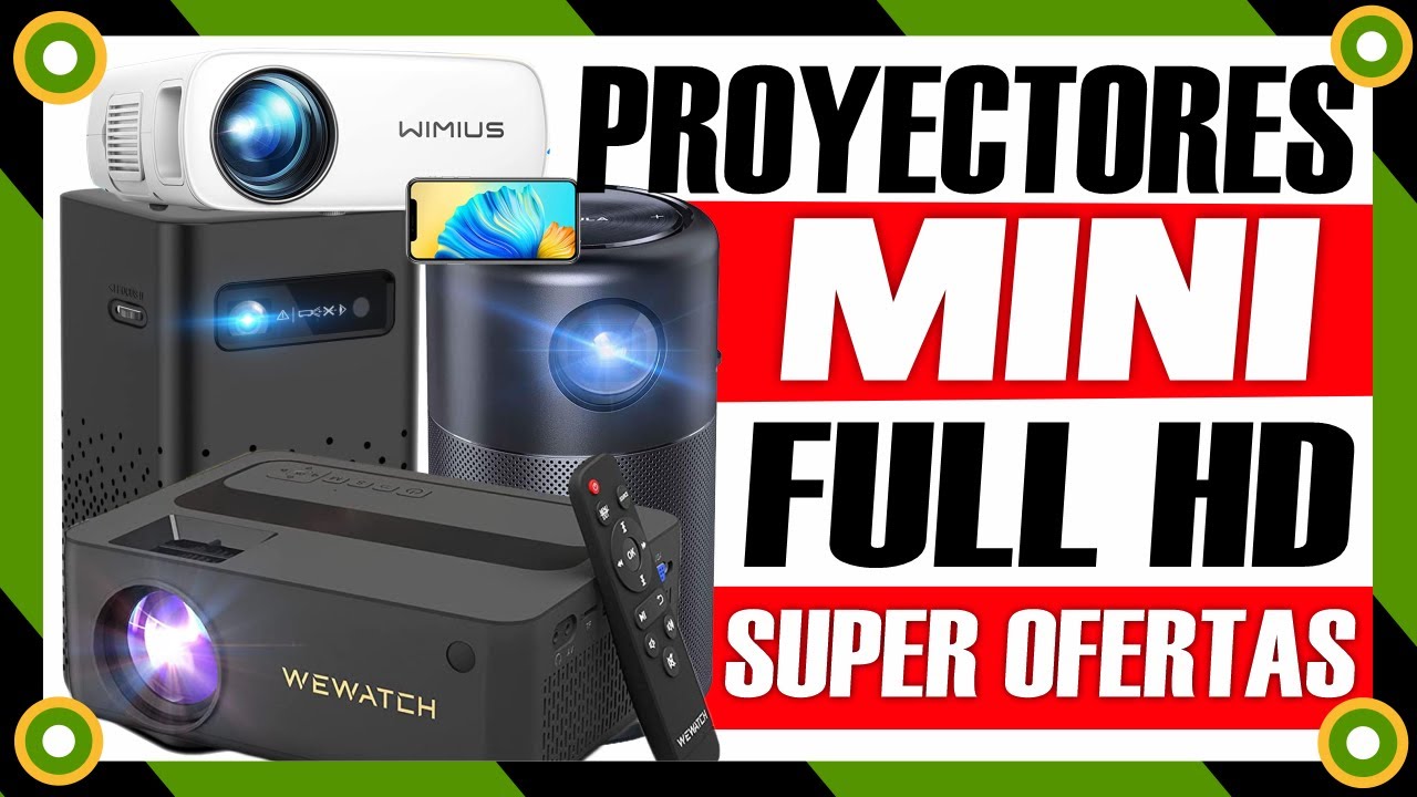 INCREIBLES MINI PROYECTORES para CINE en CASA 💥 CALIDAD PRECIO 2023 ...