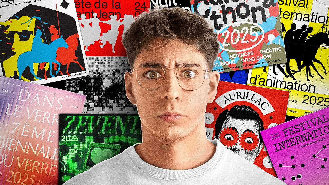 J'ai Créé 1 AFFICHE Tous les JOURS Pendant 30 JOURS (ce que j'ai appris ...