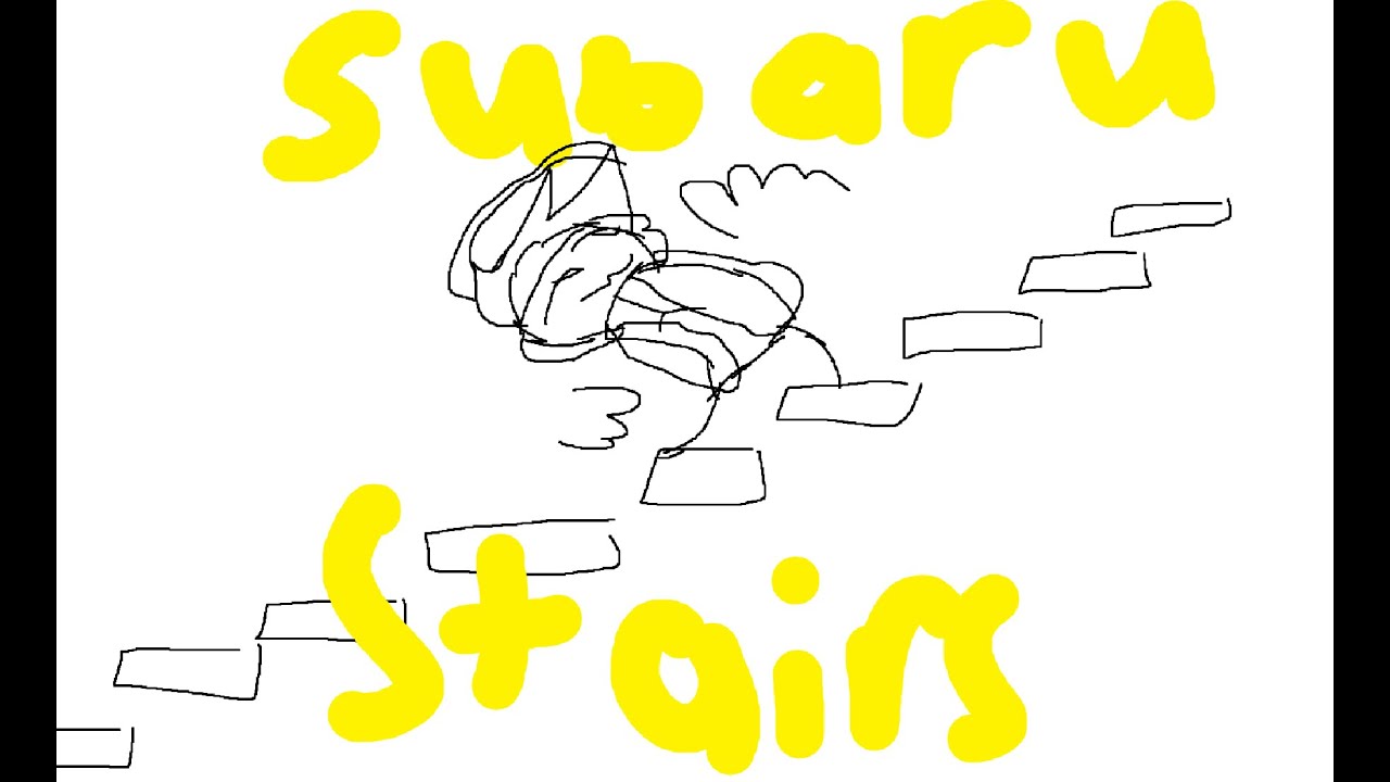 Subaru Stairs animation meme - YouTube