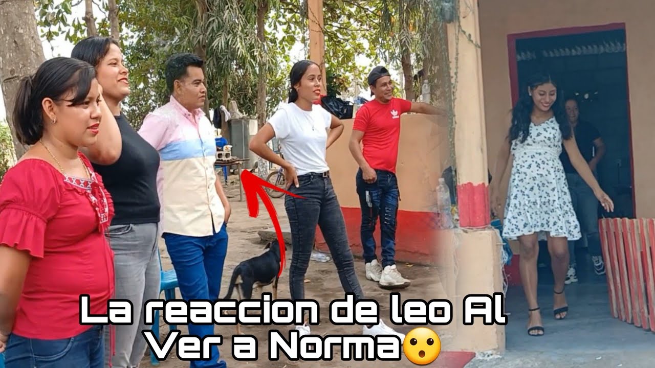 Omg😱La Reaccion De Leo😰Al Ver A Norma Salir Bien Guapa,Y Ver Este Gran ...
