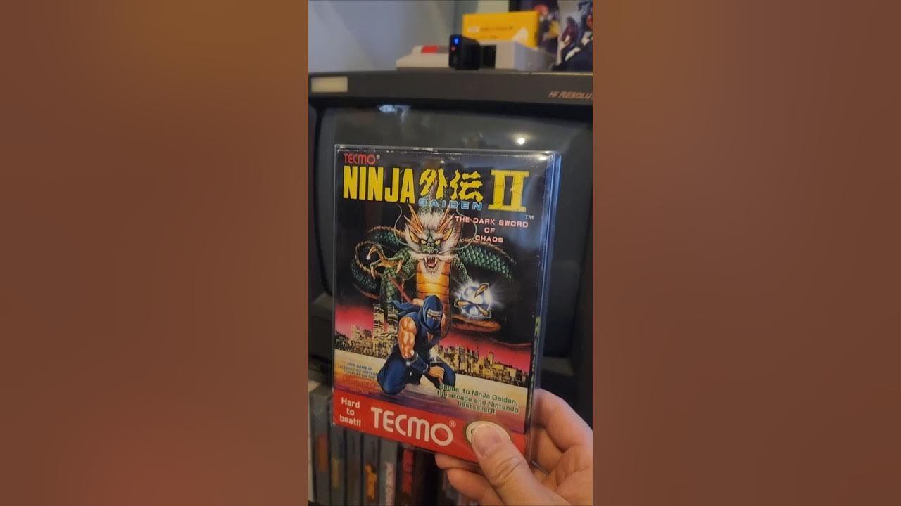 Ninja Gaiden II NES Intro on PVM - YouTube