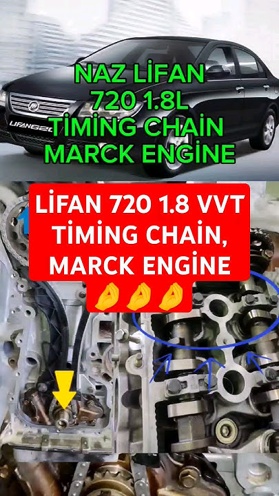 LIFAN 720 1.8L VVT ENGINE TIMING CHAIN INSTALLATION,MARCK ENGİNE. - YouTube