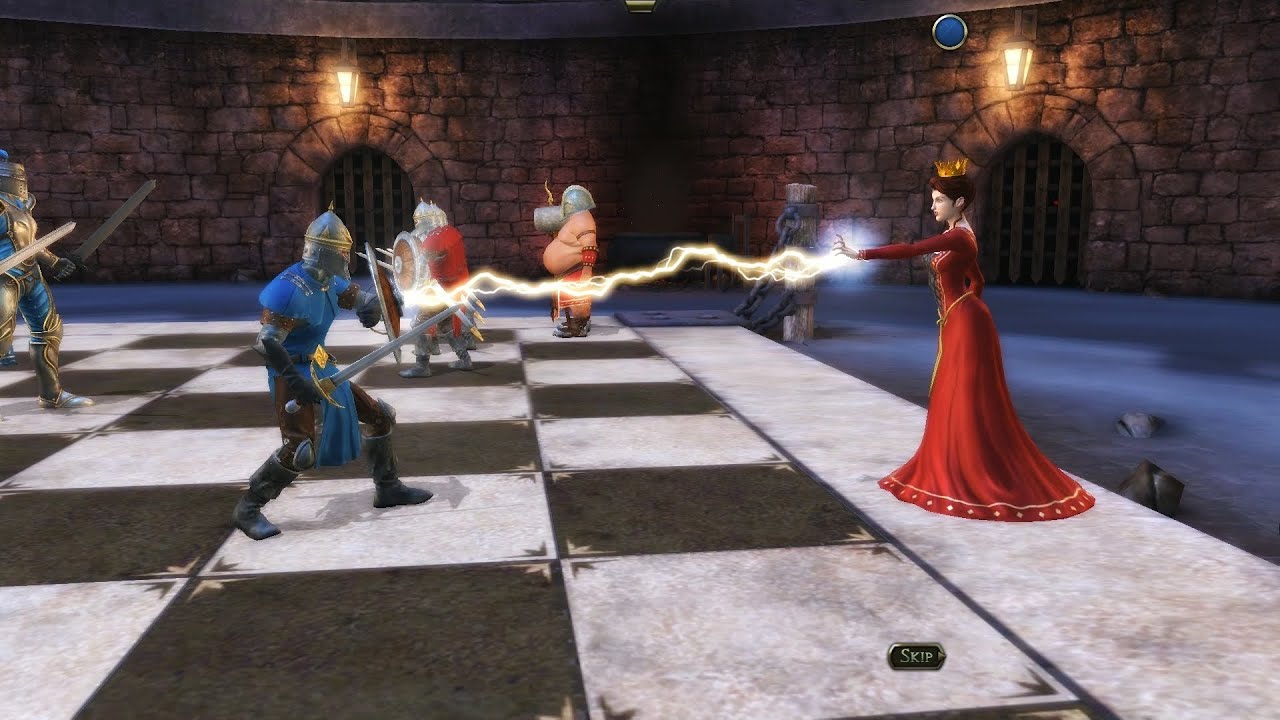 THE LEGENDARY PAWN VS THE LEGENDARY QUEEN | Chess Game I Battle chess ...