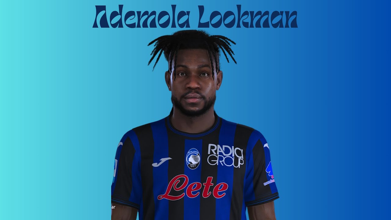 Face Ademola Lookman Atalanta PES 21 - PC - YouTube