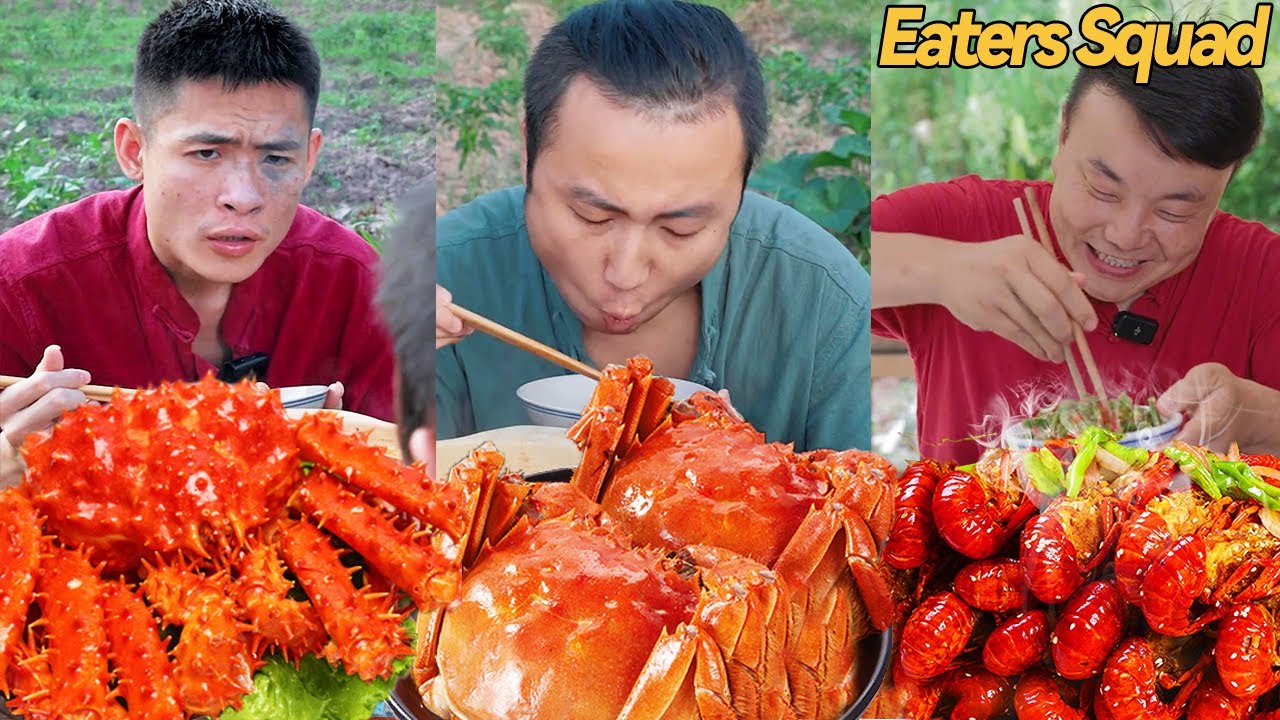 Blind box seafood dinner丨food blind box丨eating spicy food and funny ...