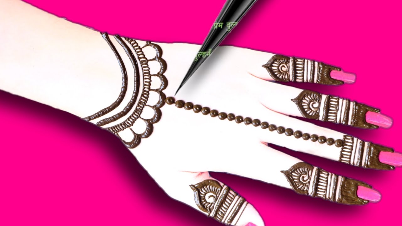 #3 Mandhi digene - Ramzan Eid Mehndi Design - mehandi ka design ...