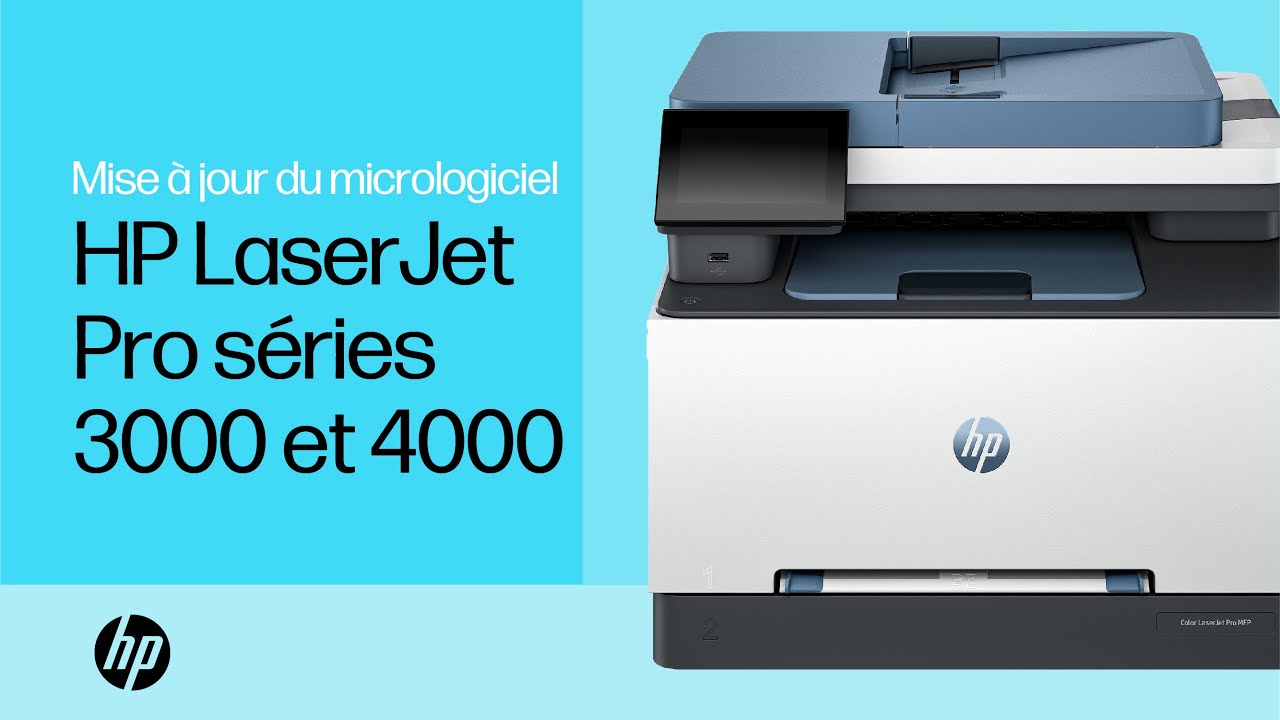 Mettre à jour le micrologiciel de l’imprimante | HP Color LaserJet Pro ...