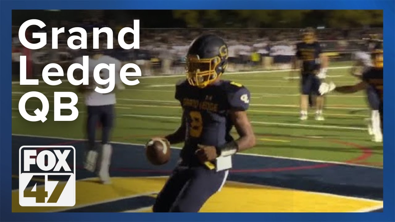 Grand Ledge's Shawn Foster had 7-TD performance at last Friday's game ...