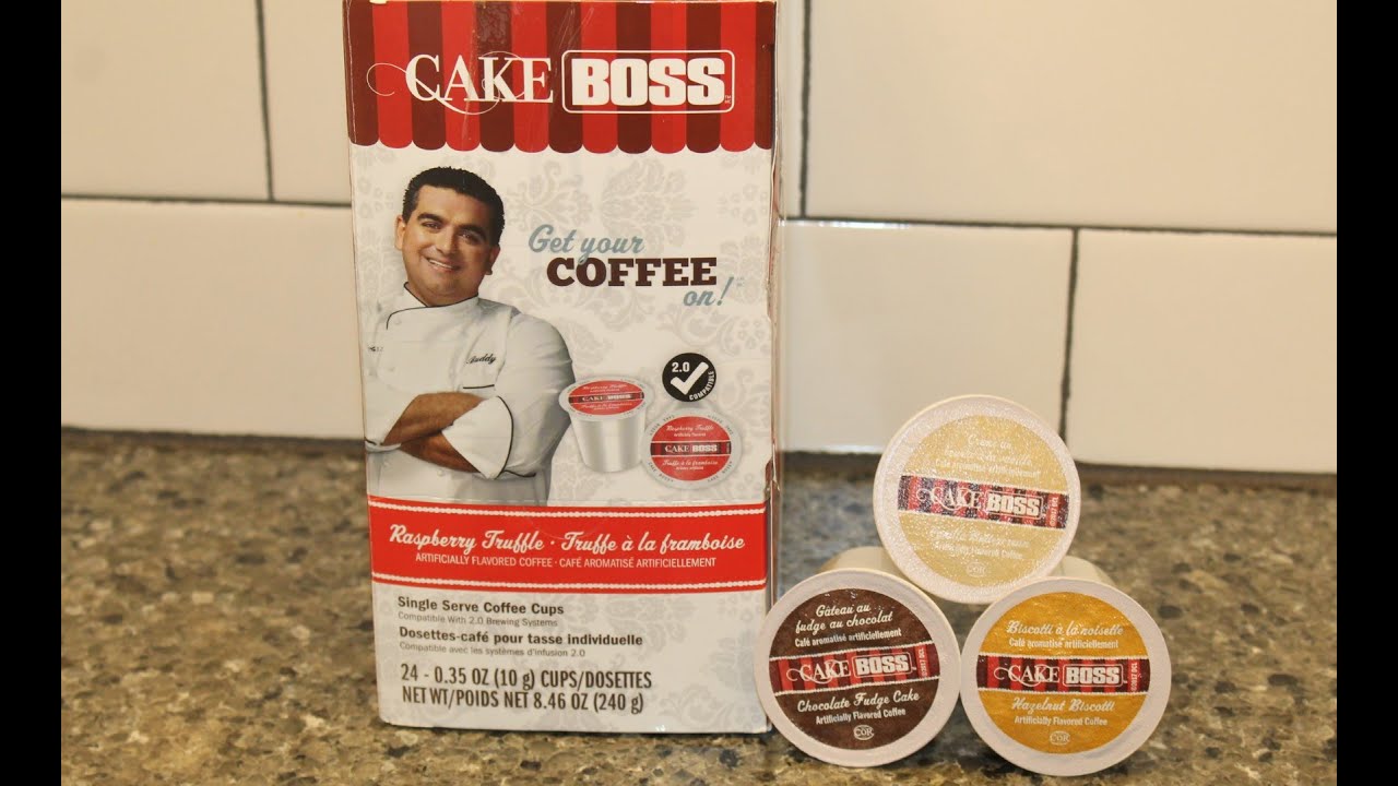 Cake Boss Coffee: Vanilla Buttercream, Chocolate Fudge Cake & Hazelnut ...