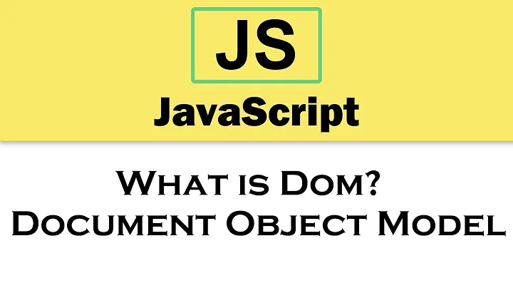 #2 JavaScript Tutorial | What is Dom? | Document Object Model ...