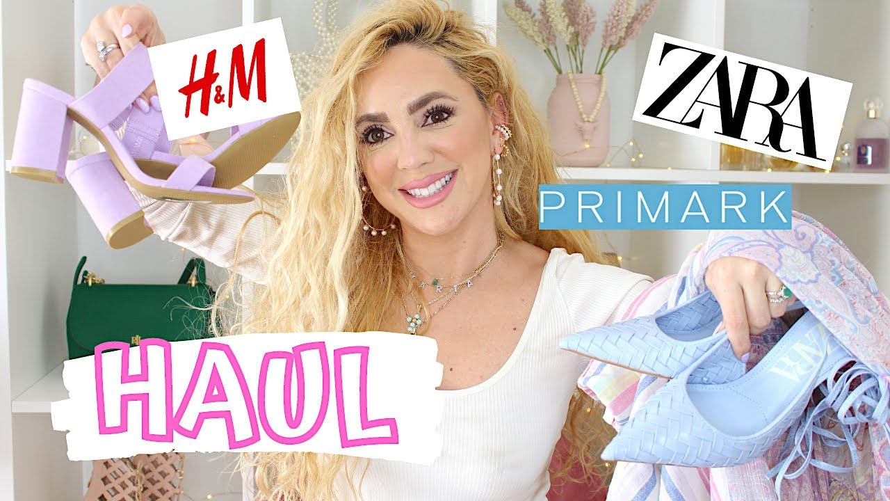 SUPER HAUL ZARA, PRIMARK, CONVERSE Y MAS - YouTube