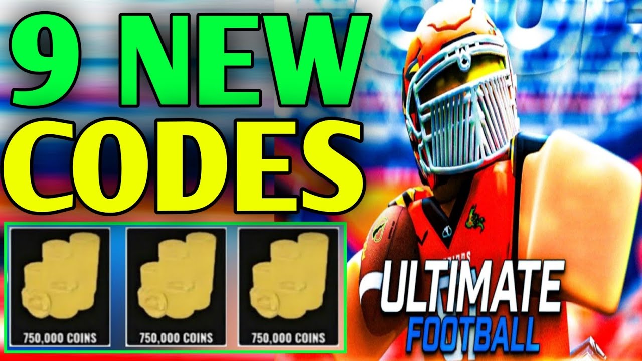 NEW UPDATE⚡ ULTIMATE FOOTBALL CODES 2023- ROBLOX ULTIMATE FOOTBALL ...