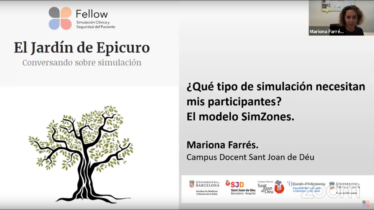 II Sesión (directo_En21) Jardín de Epicuro: SimZones Peter Weinstock (M ...