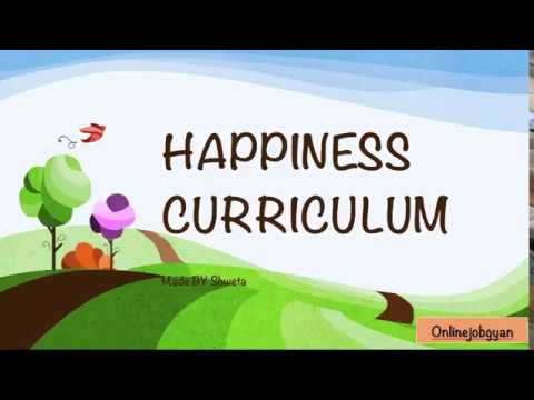 Happiness curriculum - YouTube