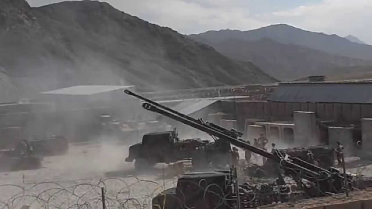 155mm Truck Mounted Guns - YouTube