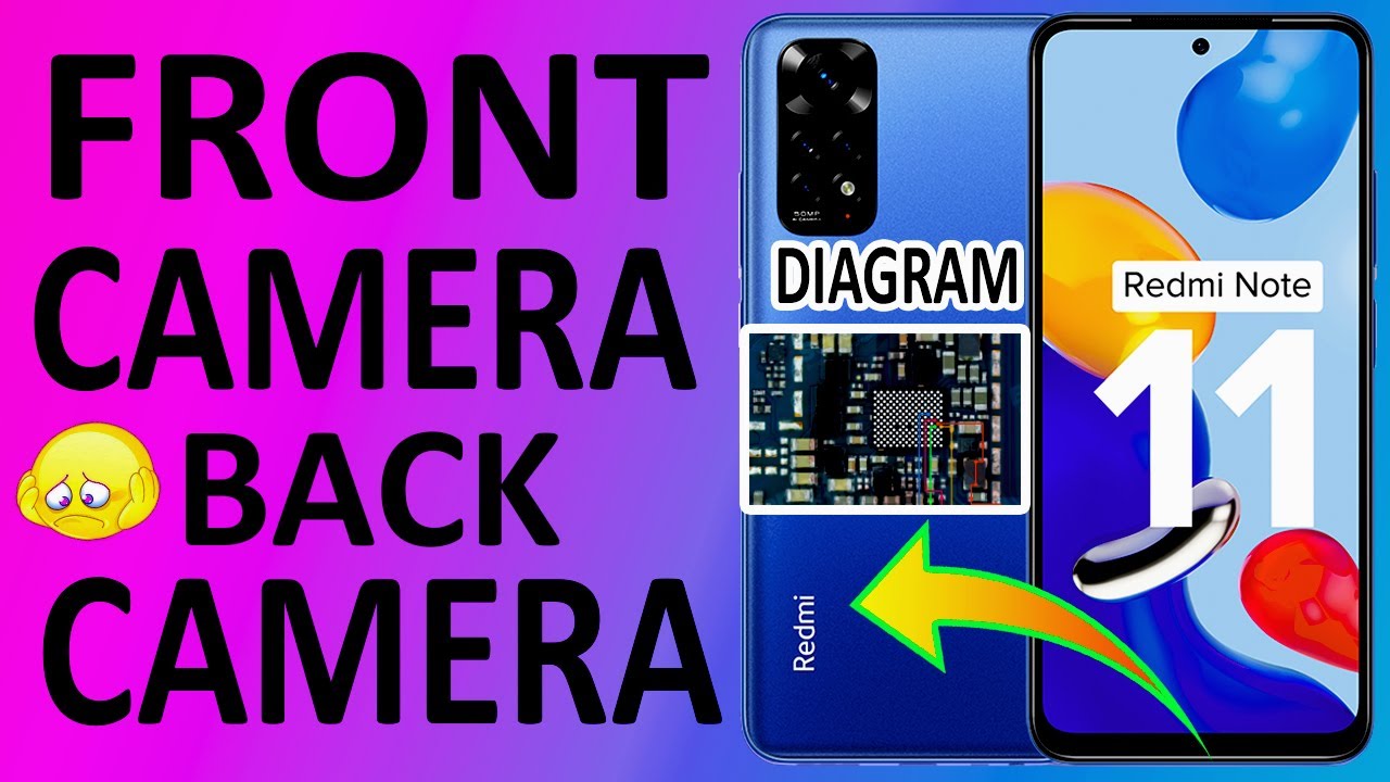 Redmi note 11 front camera back camera not work solution %100% OK - YouTube