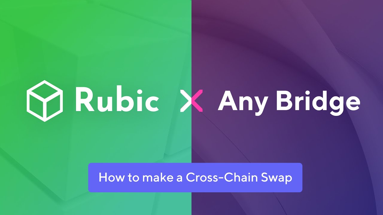 How To Make A Cross-Chain Swap: Rubic vs Any Bridge - YouTube