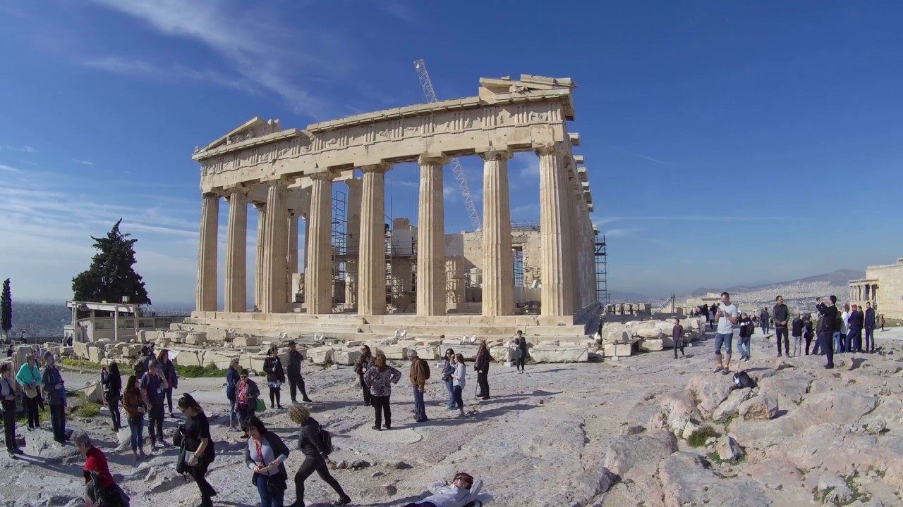 Parthenon Acropolis - 4K - YouTube