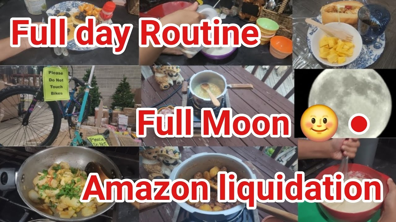 AMAZON liquidation STORE IN CANADA | ROUTINE | FULL DAY WEEKEND ROUTINE ...