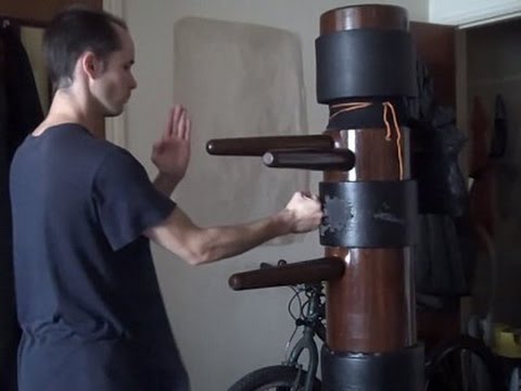 How to make your Mook Jong/Wooden Dummy QUIET! - YouTube