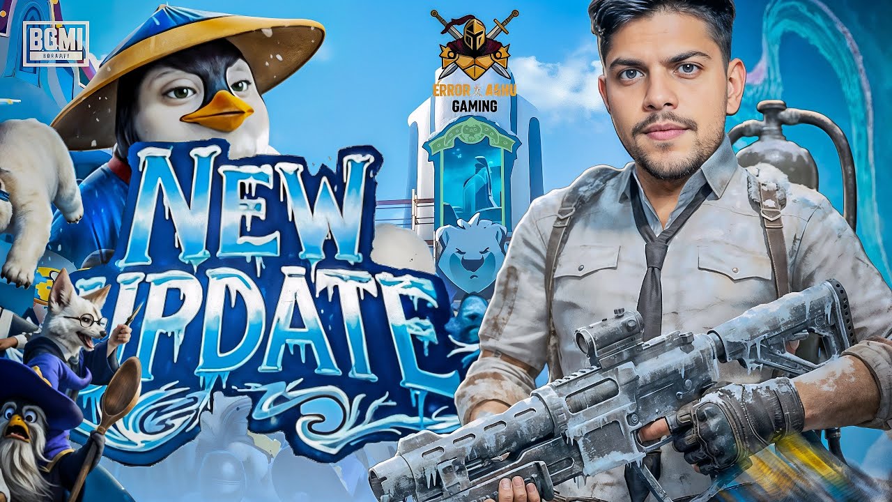 BGMI 4.1 UPDATE 🔥 New Meta Rush OP 😈 | ERROR ASHU LIVE STREAM|| - YouTube