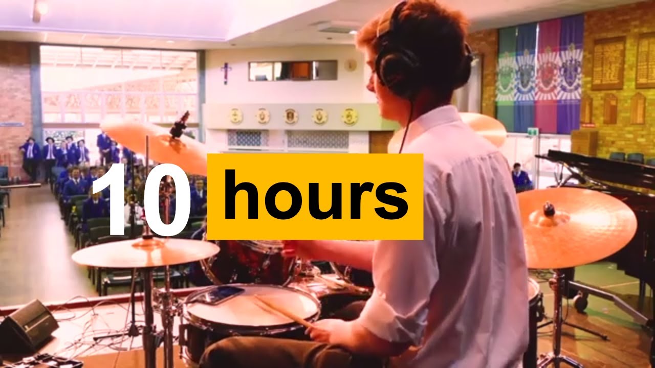 10 Hours of People Playing the PH Theme on Drums - YouTube