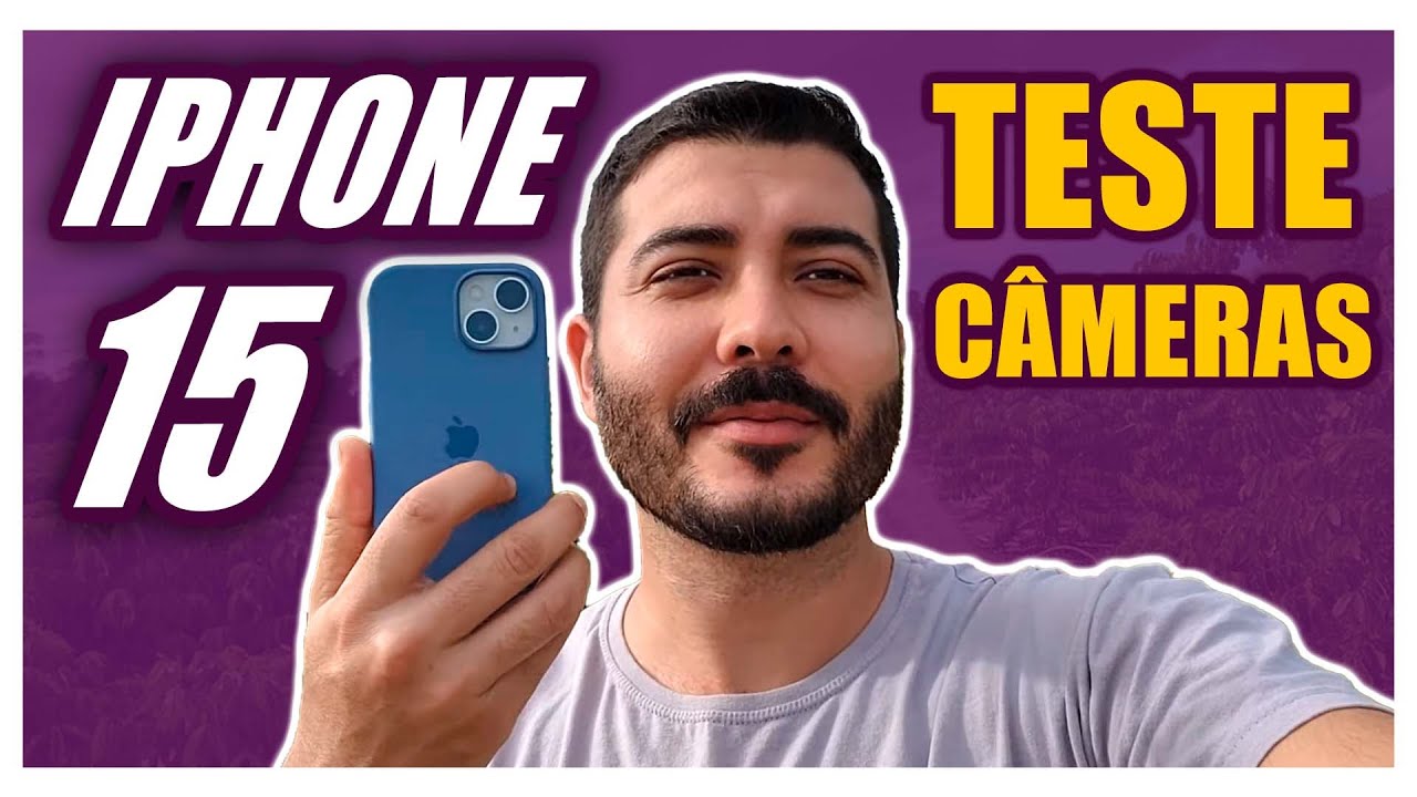 CAMERA IPHONE 15 É BOA? Teste de camera do iphone 15! - YouTube