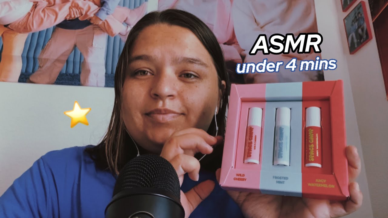 ASMR under 4 mins !! - YouTube