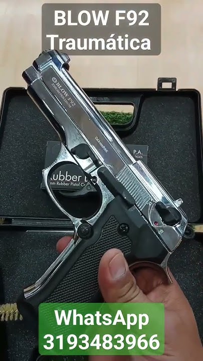 BLOW F92 TRAUMÁTICA RÉPLICA BERETTA M9 O PIETRO BERETTA F92 - YouTube
