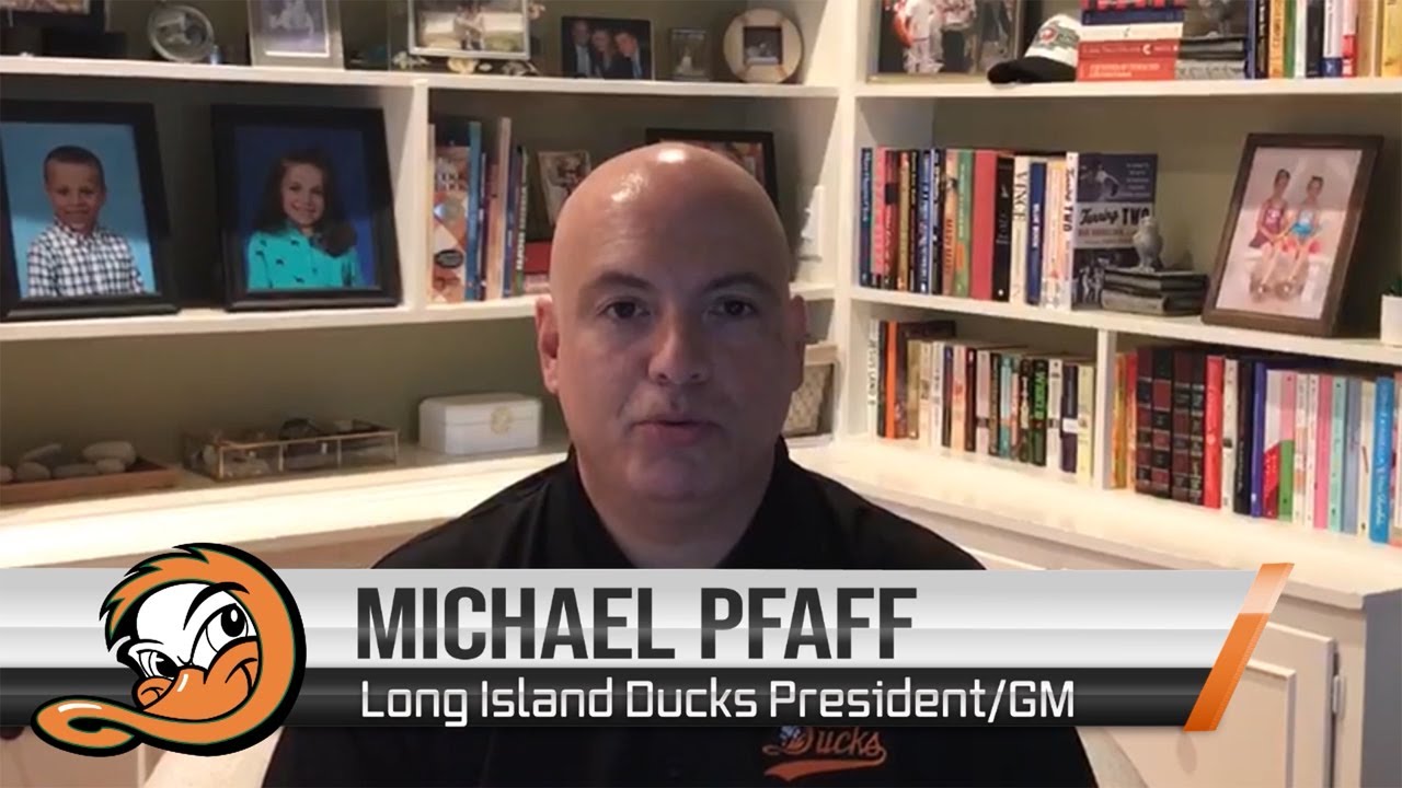 Mike Pfaff #OpeningDayatHome Welcome Message - YouTube