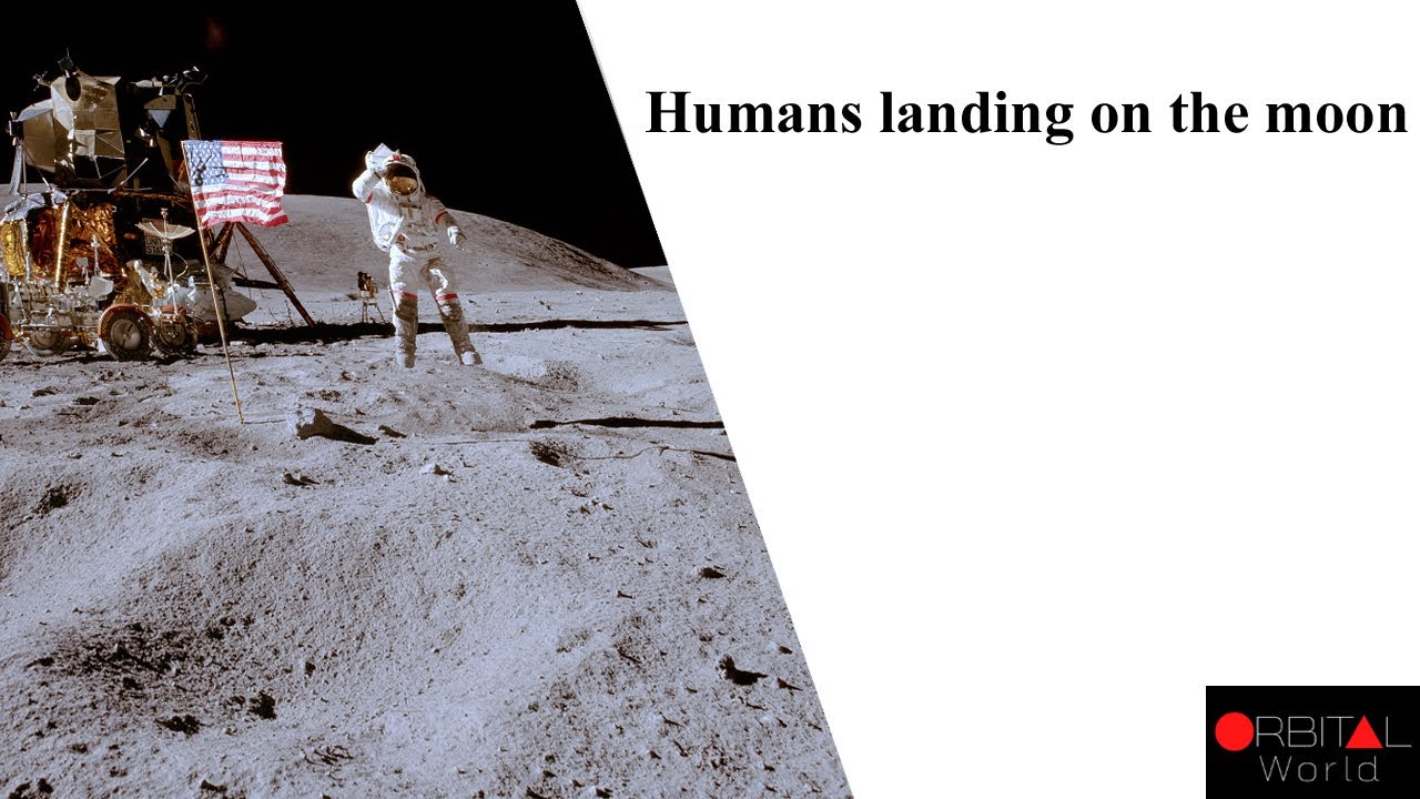 66. Humans landing on the moon - YouTube
