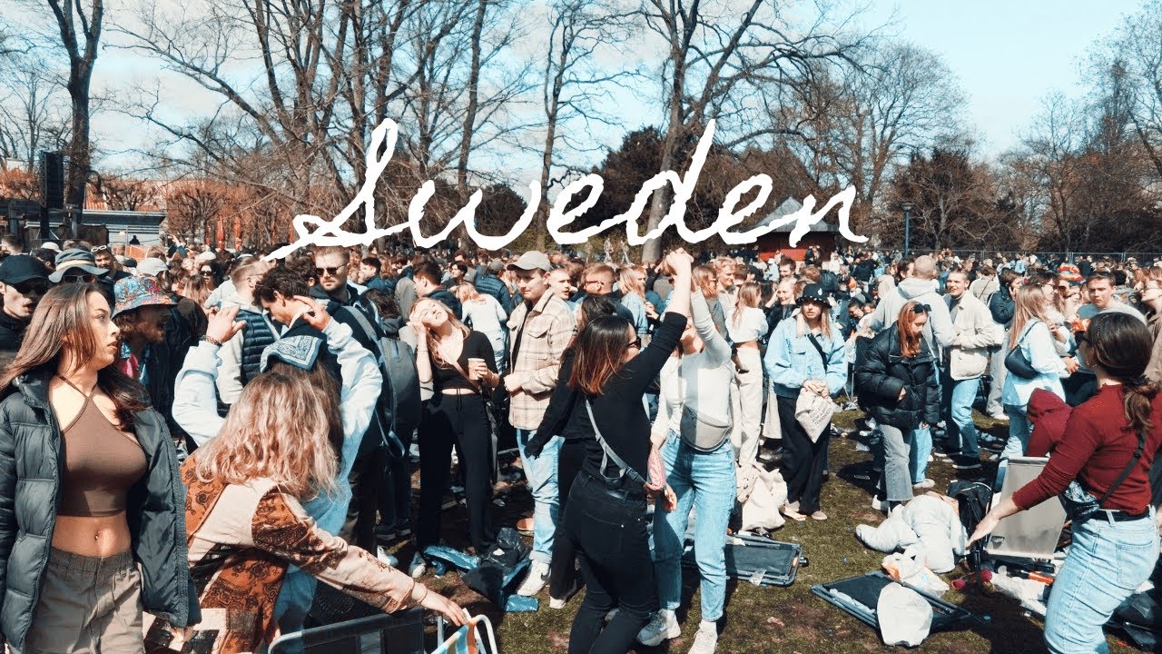 Lund Sweden *EXTREME PARTY* Valborg Party 2023 🇸🇪 FULL WALKING TOUR 4k ...