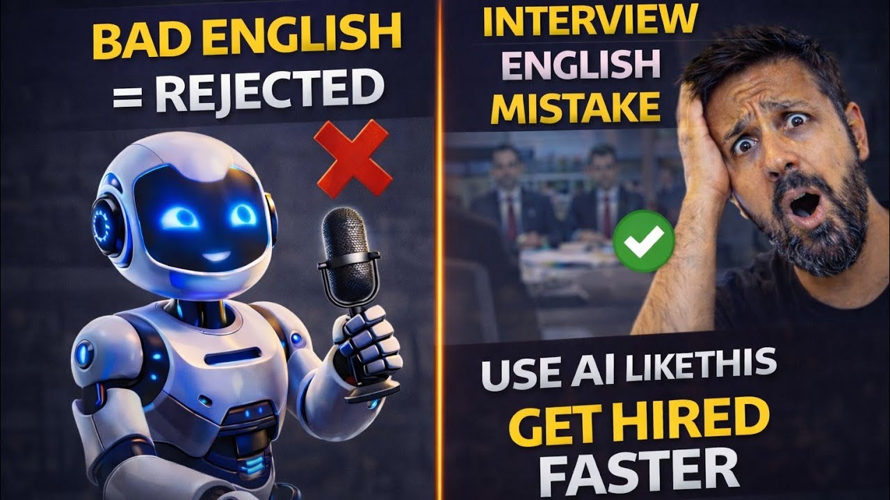 BAD ENGLISH COSTS YOU JOBS USE FREE AI TOOLS 2026 🤖📚 - YouTube