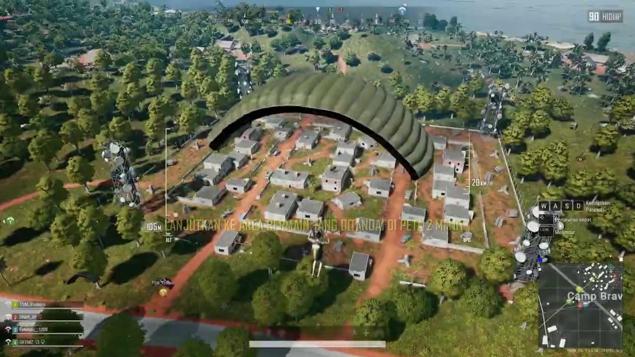 PUBG PC || SANHOK MAP CAMP BRAVO || 2 KILL With UMP - YouTube