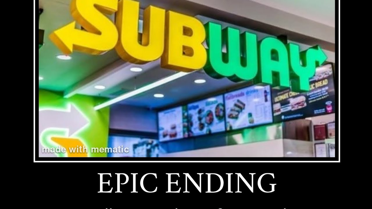 Subway all endings meme. - YouTube