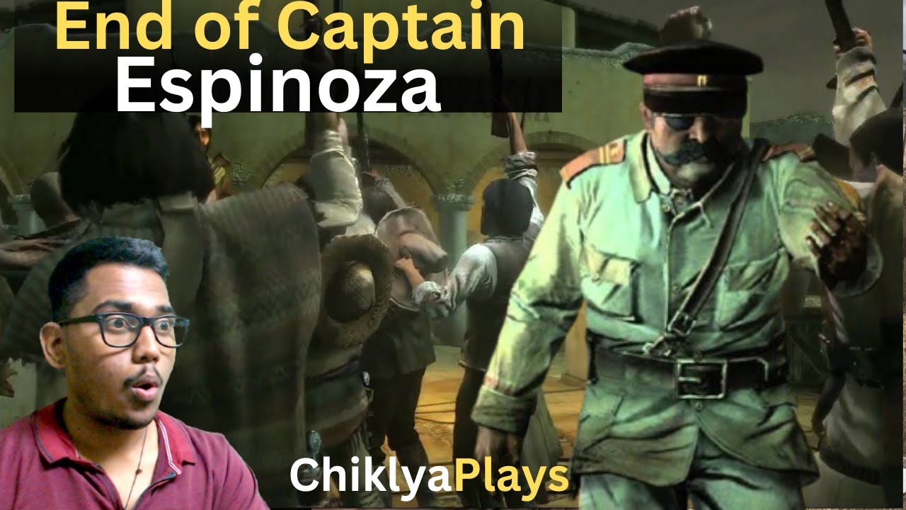 End of Captain Espinoza | #walkthrough #rdr - YouTube
