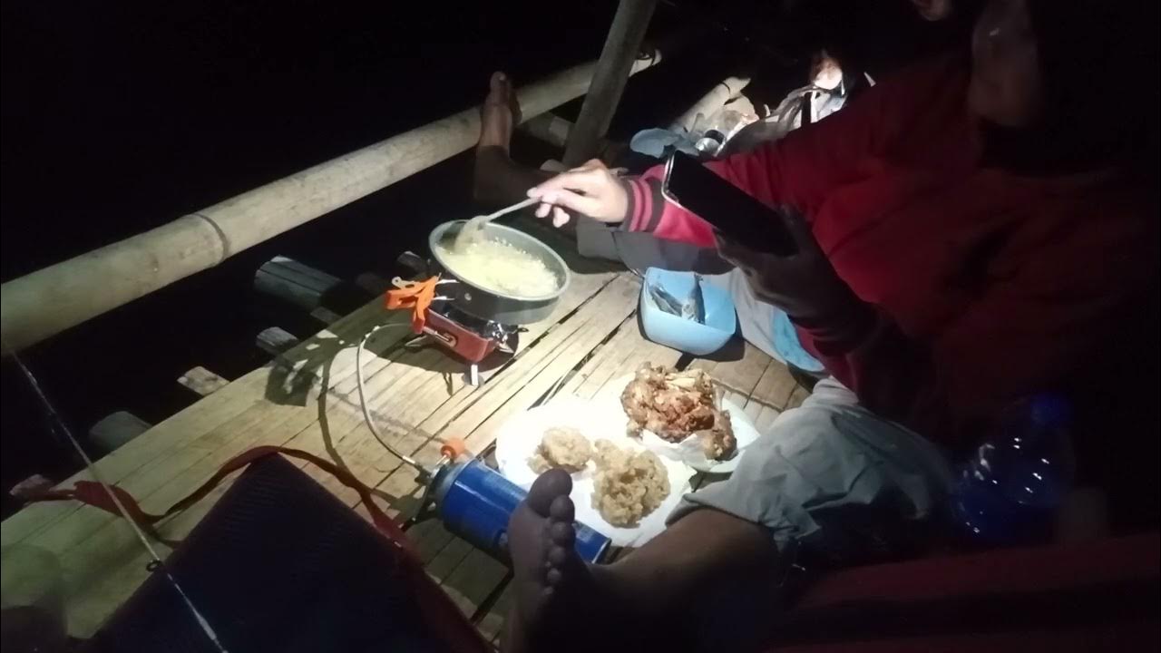 MASAK NASI LIWET DI RAKIT CIRATA BIKIN BETAH SAMBIL MANCING - YouTube
